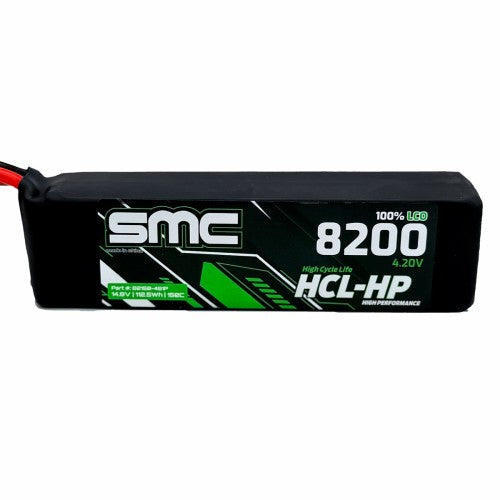SMC Racing HCL-HP 14.8V 8200mAh 150C G10 Protection Plates (QS8)